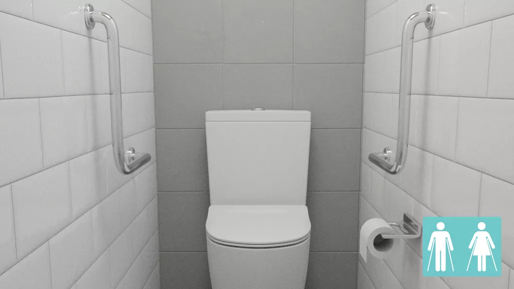 Ambulant Toilets - Building with Inclusivity - Vallabh Bailey Consulting